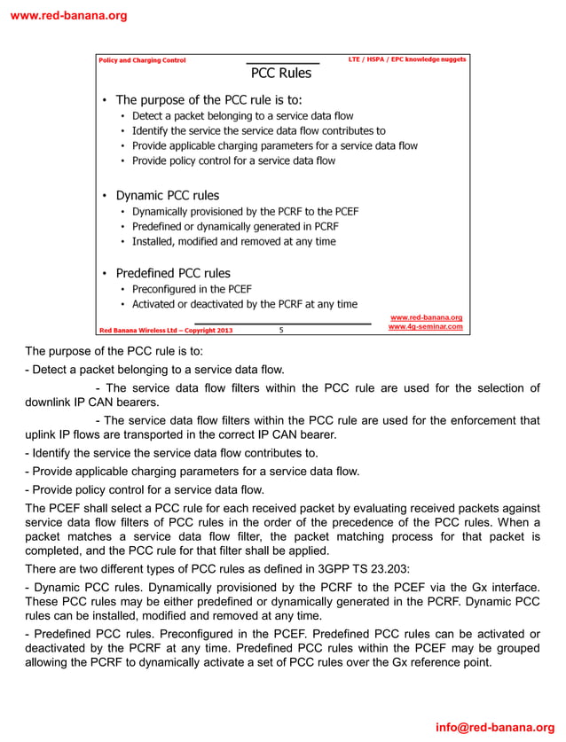 Policy and Charging Control - LTE / HSPA / EPC ‘knowledge nuggets’ | PDF | Computer Networking ...