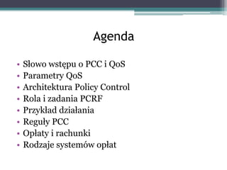 Policy and Charging Control in Evolved Packet System | PPT