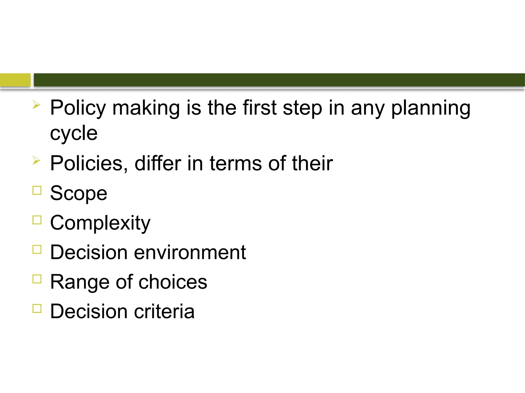 POLICY AND ITS TYPES, PRINCIPLES OF POLICY.pptx
