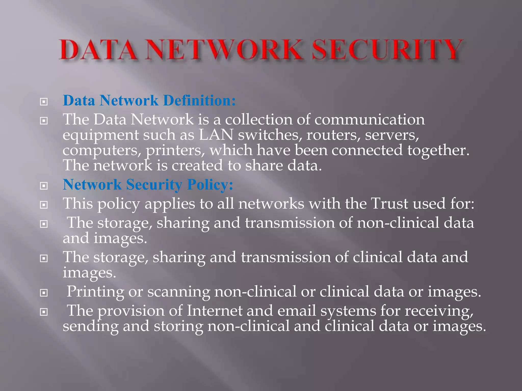 Policy and procedure of hospitals | PPT