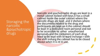 POLICY AND PROCEDURE ON NARCOTICS AND PSYCHOTROPHIC DRUGS (NEW).pptx