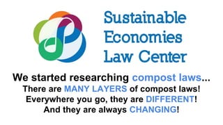 Policy and Legal Obstacles to Community Composting | PPTX