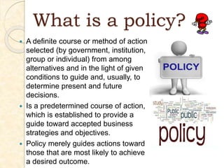 Policy Making by jenrap14 | PPT