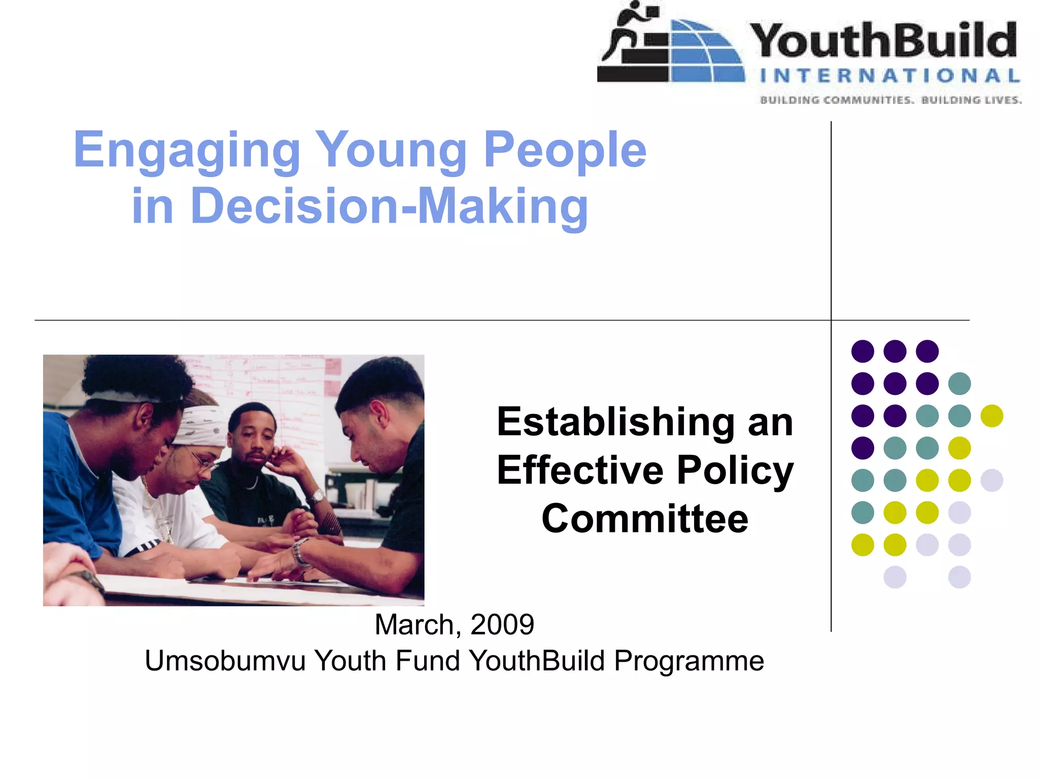 Policy Committee Training Powerpoint | PPT