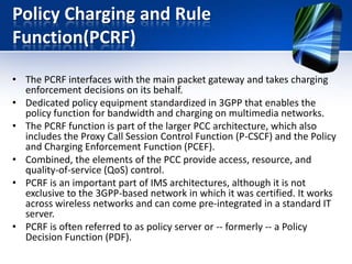 Policy control in epc | PPTX