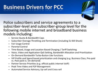 Policy control in epc | PPTX