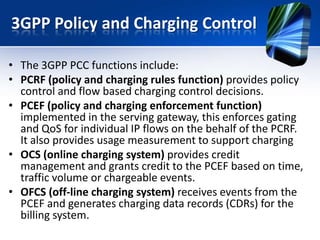 Policy control in epc | PPTX