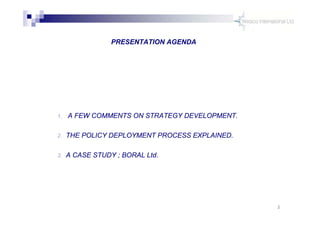 Policy Deployment | PDF