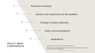 Policy Development in Health | PDF