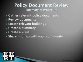 Policy document review | PPT