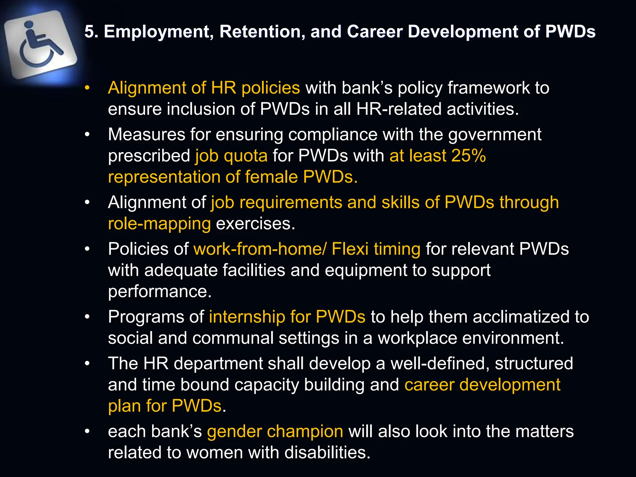 Policy for Financial Inclusion of Persons with Disabilities (PWDs).pptx