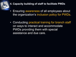 Policy for Financial Inclusion of Persons with Disabilities (PWDs).pptx