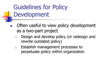 Policy formation and enforcement.ppt