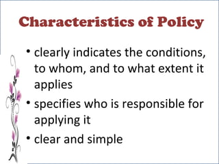 Policy Formulation for AR Cooperatives | PPT