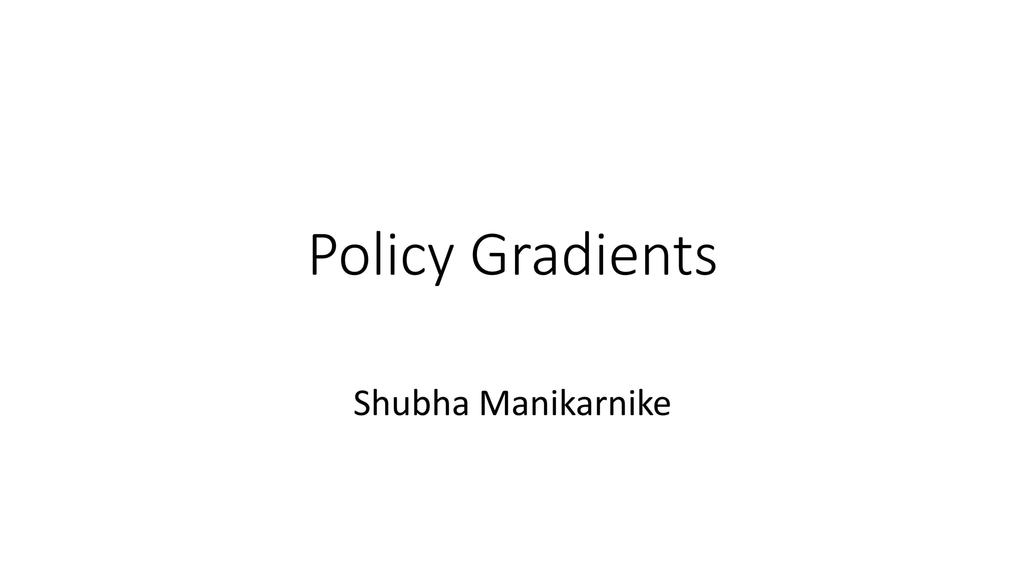 Proximal Policy Optimization Pptx Artificial Intelligence