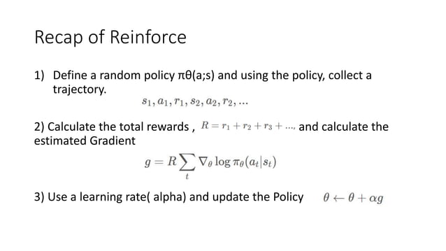Proximal Policy Optimization Pptx Artificial Intelligence