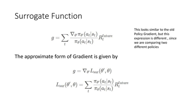 Proximal Policy Optimization Pptx Artificial Intelligence