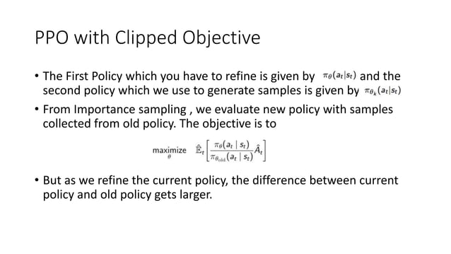Proximal Policy Optimization Pptx Artificial Intelligence Technology And Computing