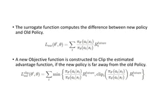 Proximal Policy Optimization | PPTX