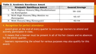 Policy Guidelines on Awards and Recognition | PPTX
