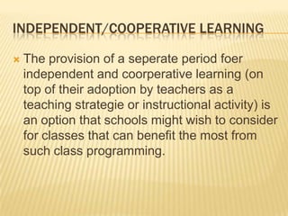 Policy guidelines on the k to 12 implementation | PPTX