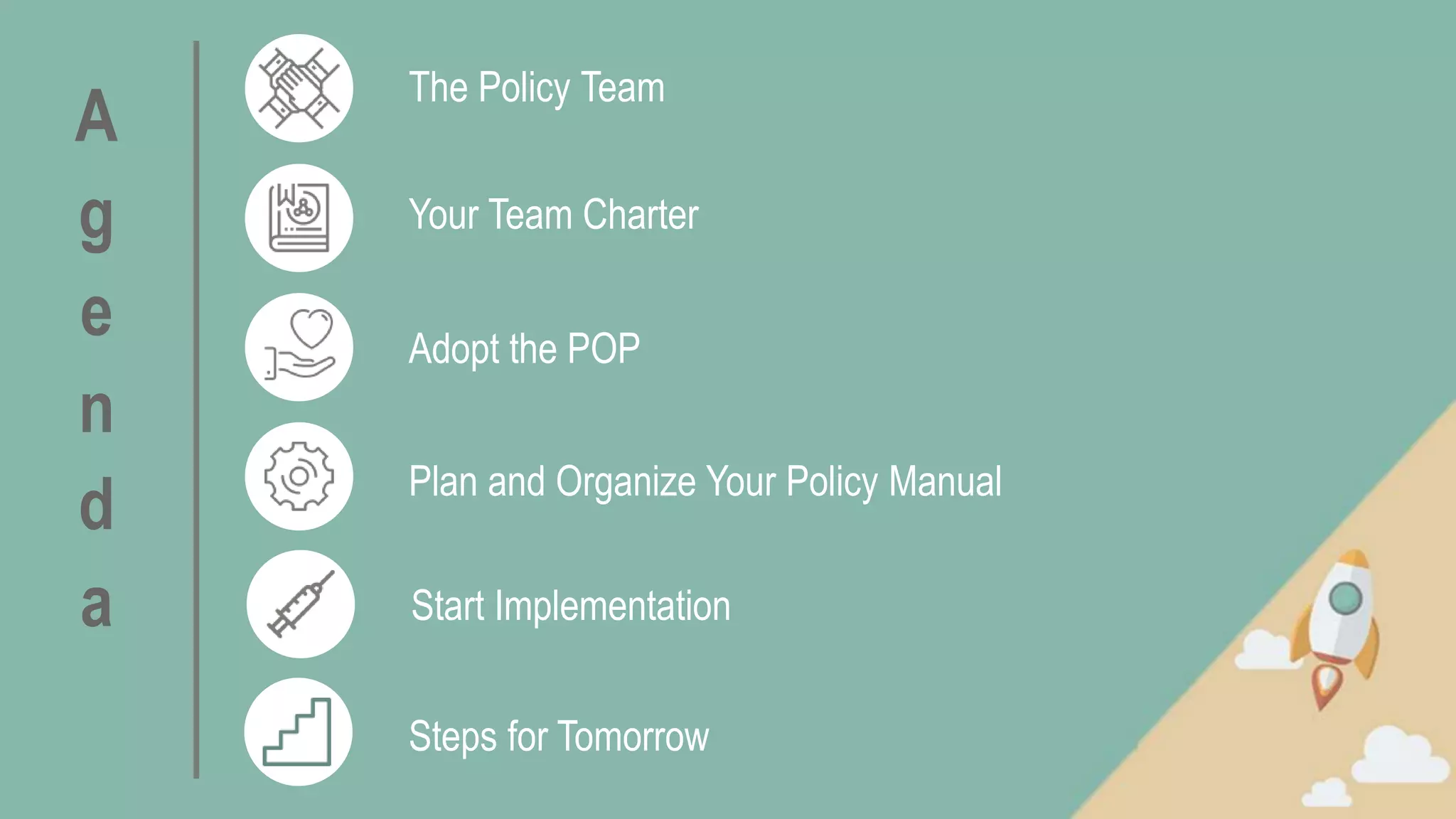 Steps for Rolling out a Policy Management Process | PPTX