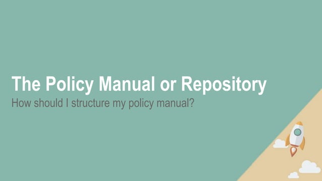Steps for Rolling out a Policy Management Process | PPT