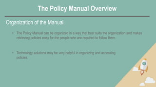 Steps for Rolling out a Policy Management Process | PPT