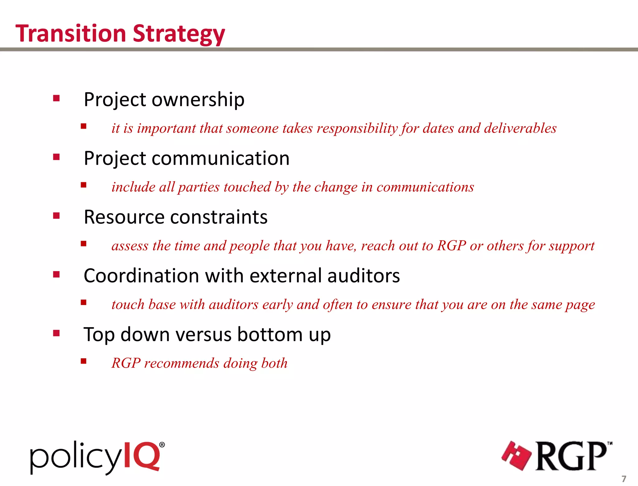 policyIQ for COSO 2013 Internal Control - Integrated Framework | PPT