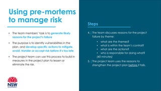 Pre-mortem tool | PDF