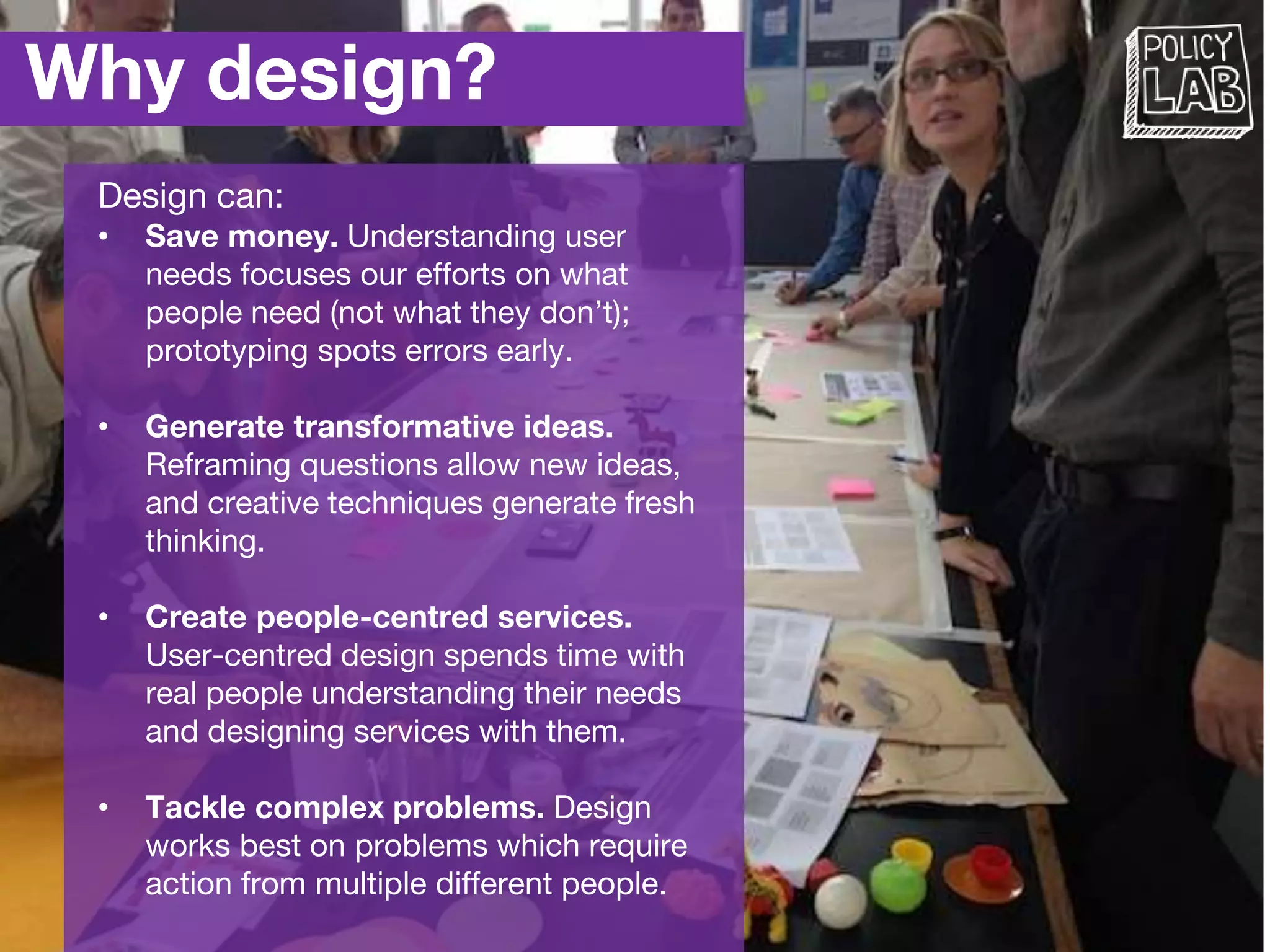 Introduction to the UK Policy Lab | PPTX