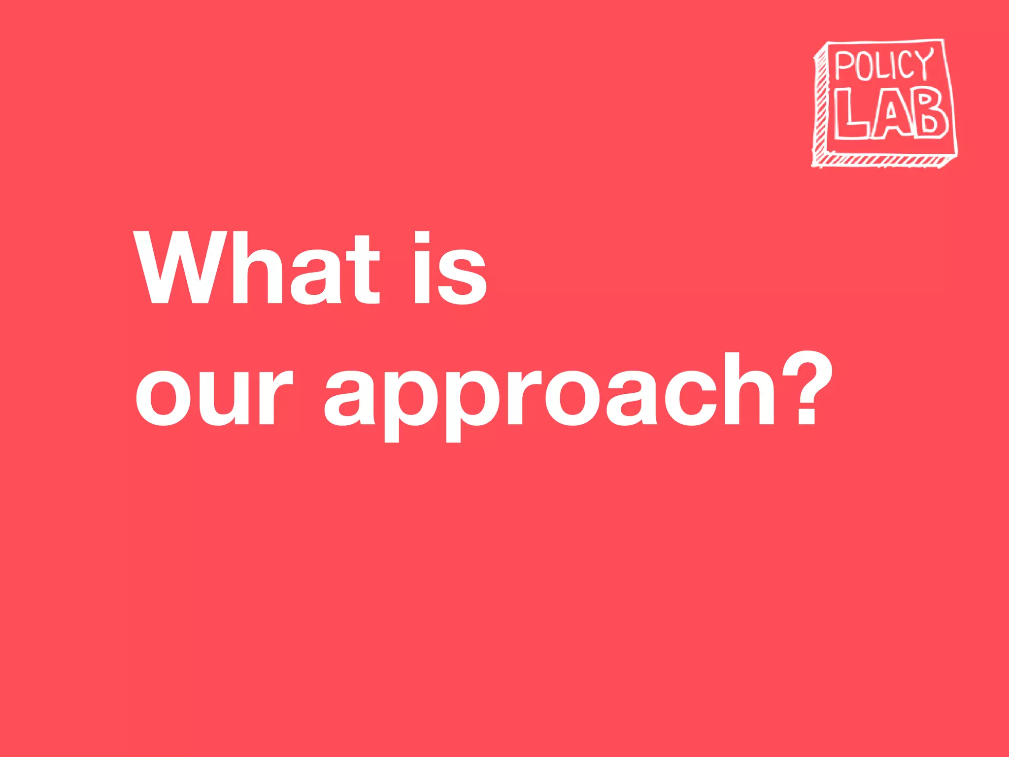 Introduction to the UK Policy Lab | PPTX