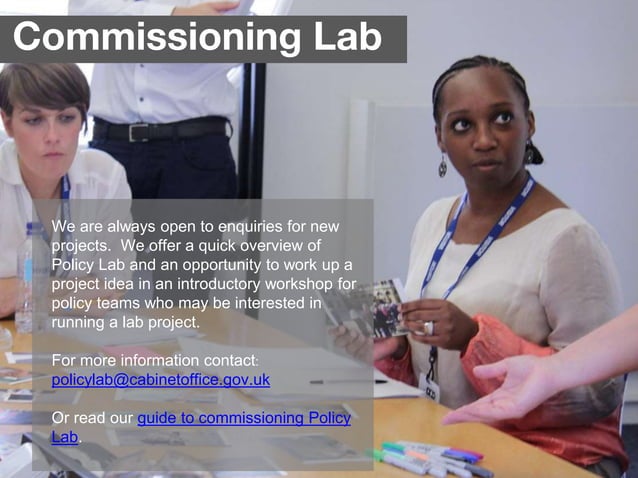 Introduction to the UK Policy Lab | PPTX