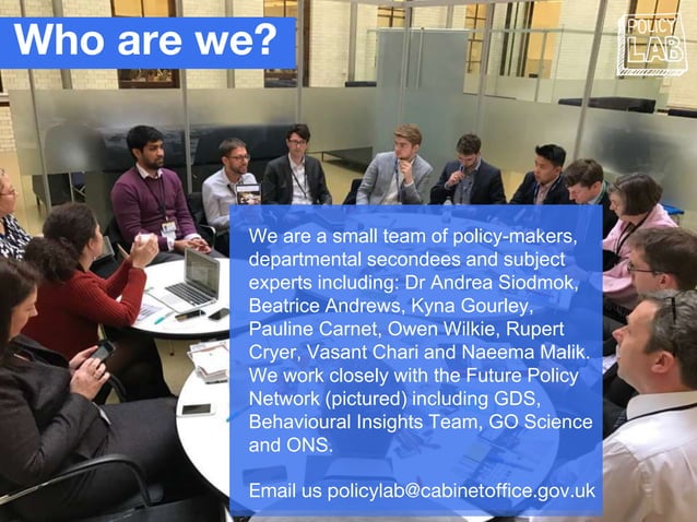 Introduction to the UK Policy Lab | PPTX