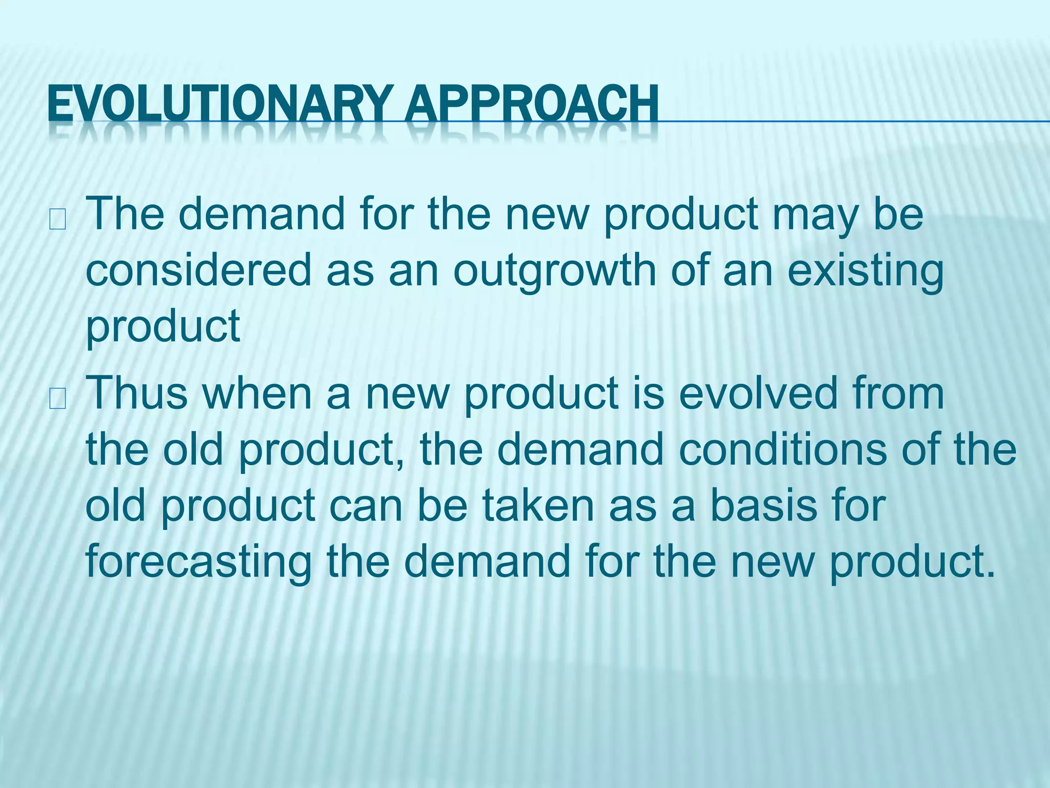 Product policy, Product Life cycle & New Product Demand Forecasting ...