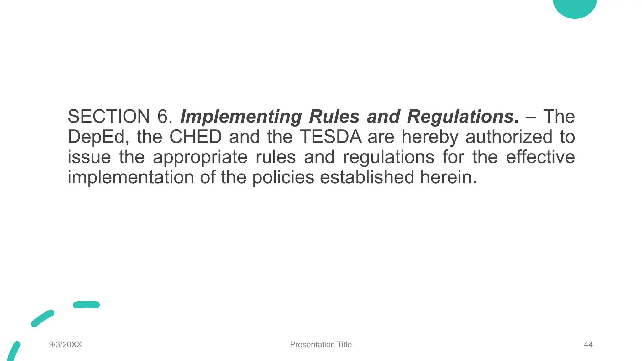 Policy Making in Education - A summary and guide | PPTX