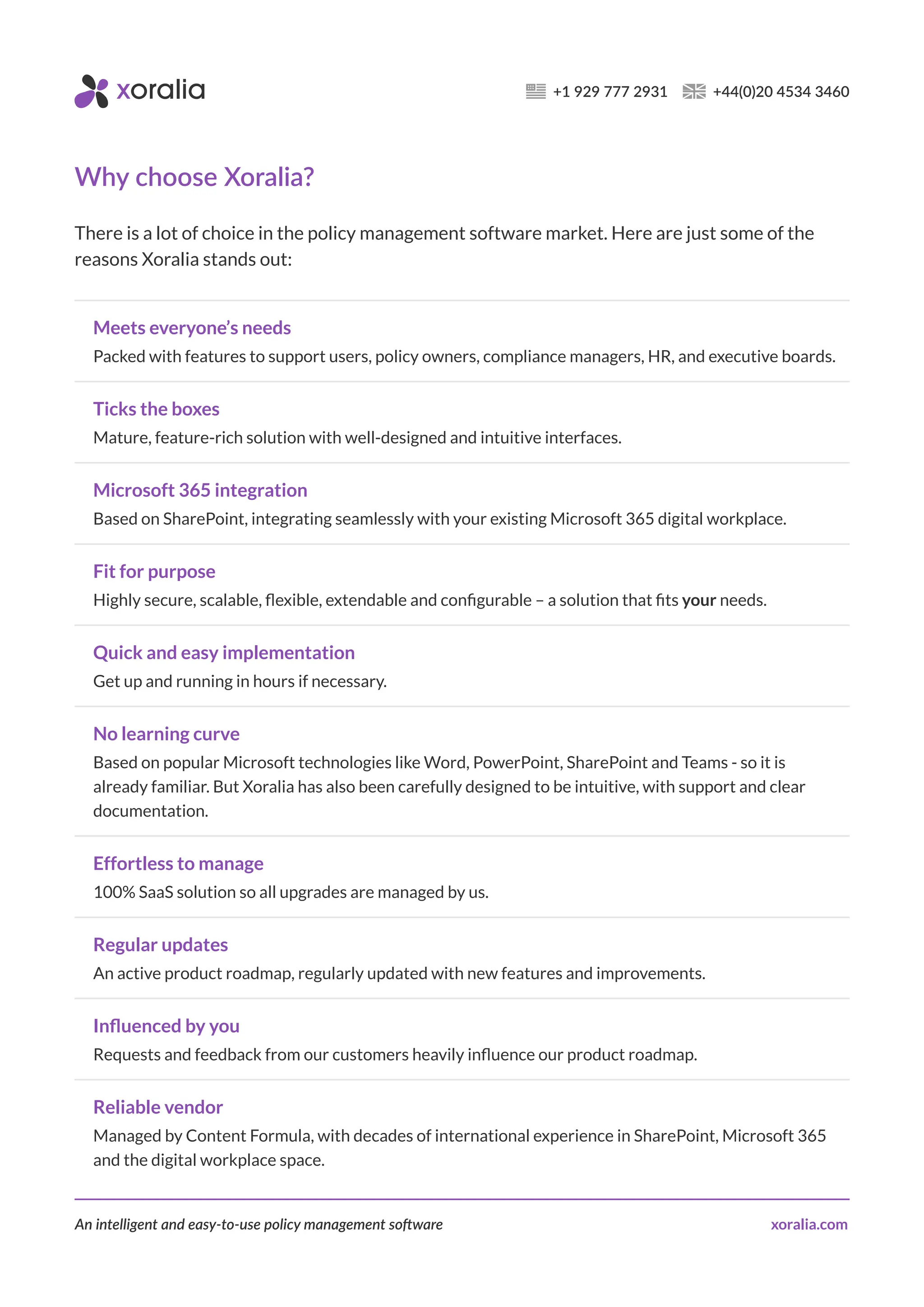Policy management software on SharePoint | PDF