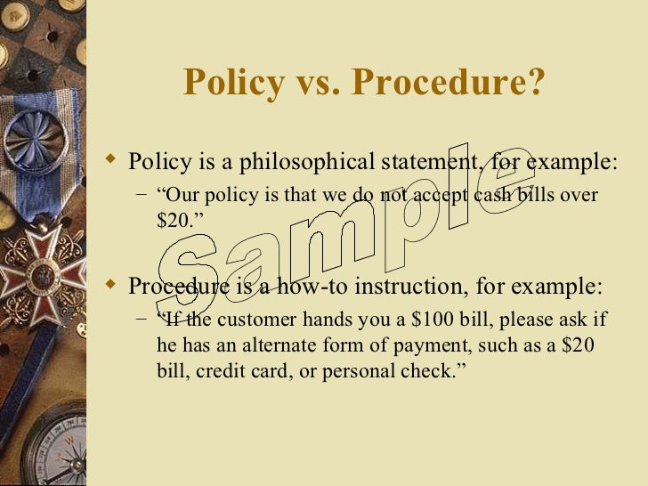 How To Write A Policy Procedure Manual How To Write A Policy Procedure Manual