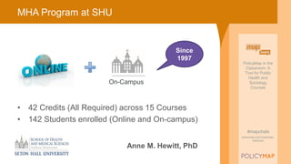PolicyMap in the Classroom (2017) - Dr Anne Hewitt | PPT