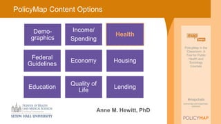 PolicyMap in the Classroom (2017) - Dr Anne Hewitt | PPT
