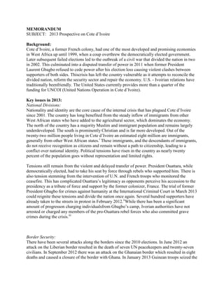 Policy memo writing sample | DOCX