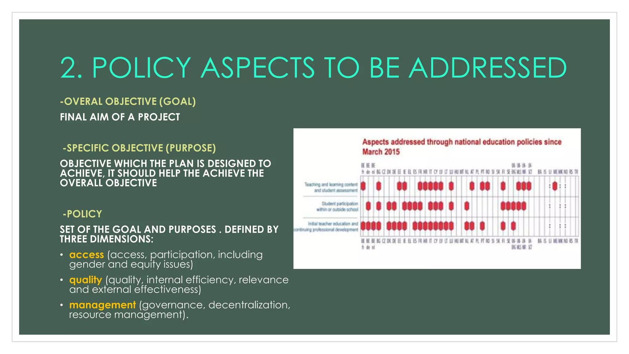 Policy objectives | PPTX