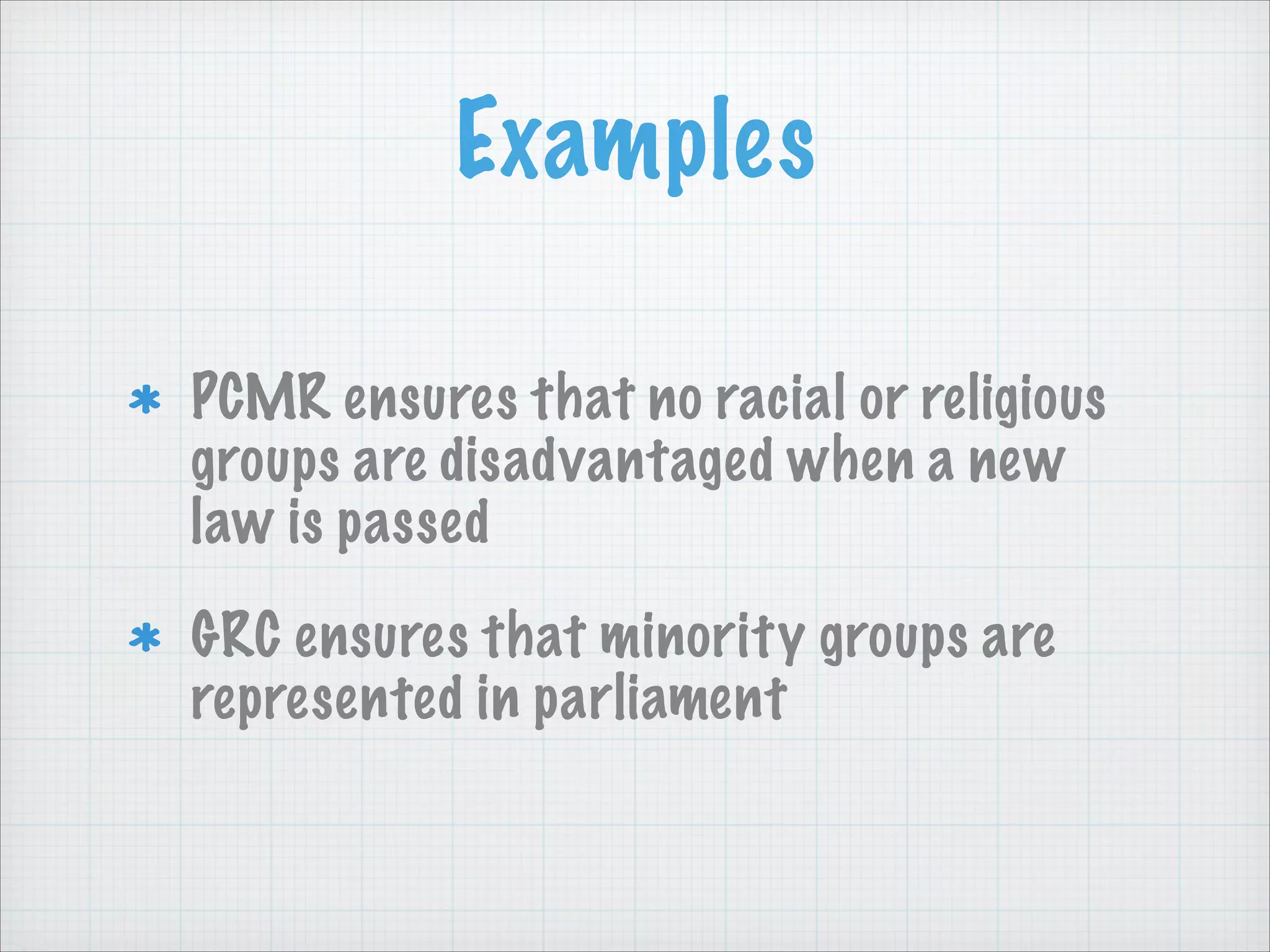 Policy of minority representation | PDF