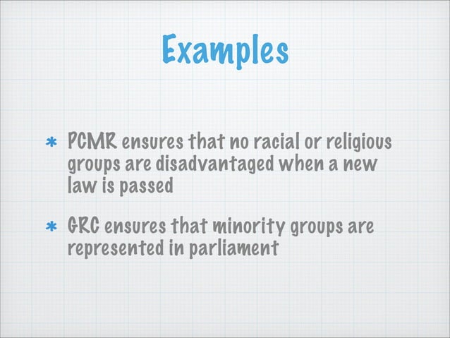 Policy of minority representation | PDF