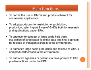Policy of seed development | PPTX
