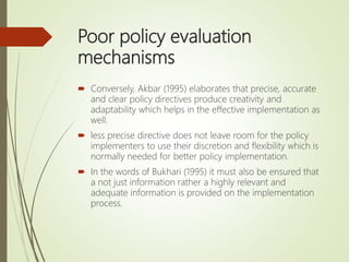 Policy, plan, and implementation | PPTX