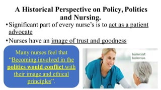 Policy politics and nursing | PPTX