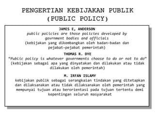 Public Policy ppt | PDF