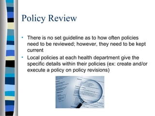 Policy presentation | PPT