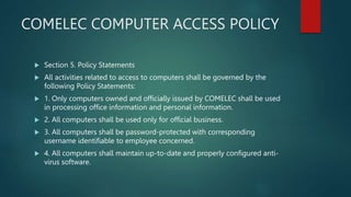 POLICY REVIEW - COMELEC.pptx